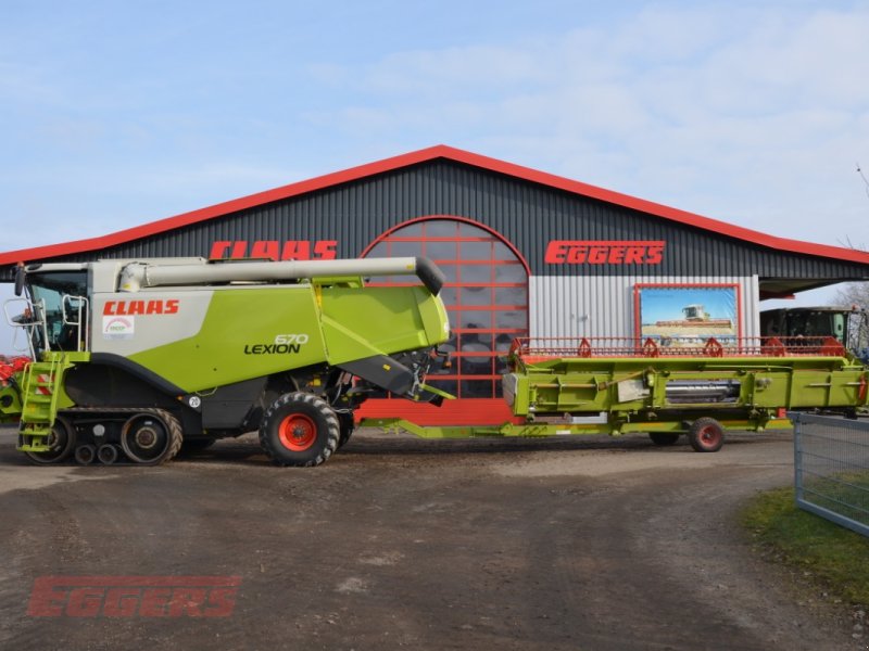 CLAAS Lexion 670 TT zakoupit použité & nové - technikboerse.com