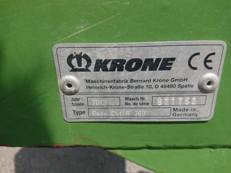 Krone Easy Cut R 360 gebraucht & neu kaufen - technikboerse.at