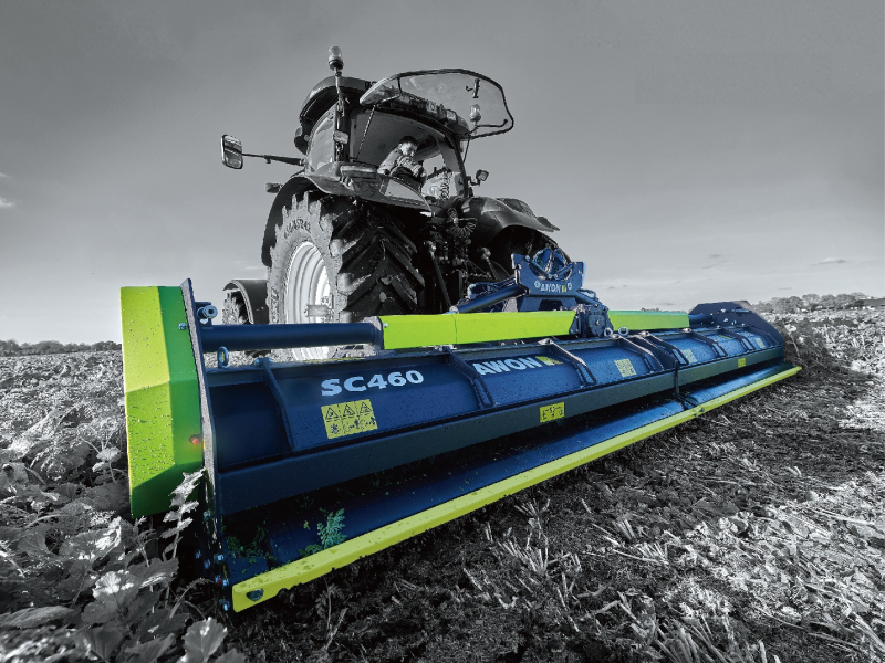 AWON Mulchgerät SC460 Mulcher Feldhechsler Мулчатор и дробилка покупка ...