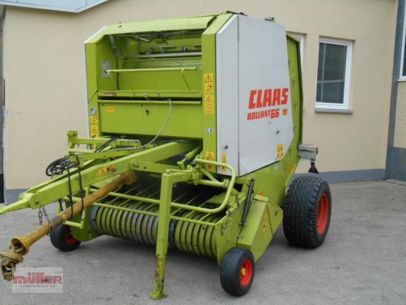 CLAAS Rollant 66 Rundballenpresse, 97456 Holzhausen - technikboerse.com