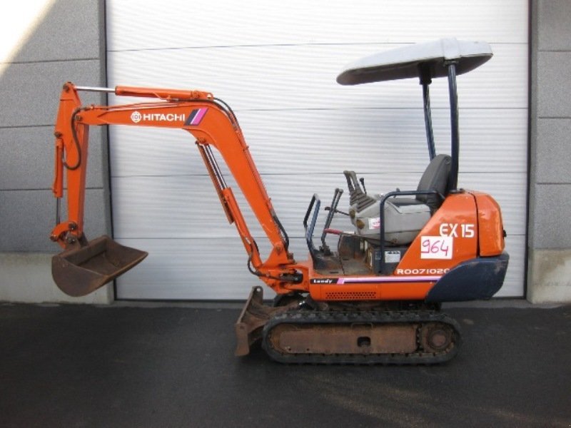 Hitachi EX15-1 Mini pelle - technikboerse.com