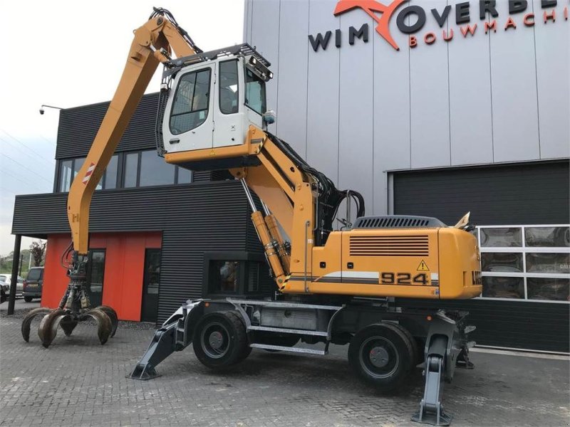 Liebherr A924 C Litronic with Grapple Kran - technikboerse.com