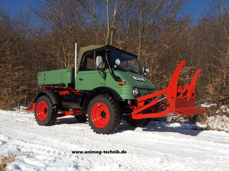Mercedes-Benz U421 Cabrio Werner Forst Unimog-Technik Forstschlepper ...