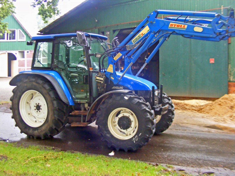 New Holland TL 100 A Frontlader+Druckluft Tracteur - technikboerse.com