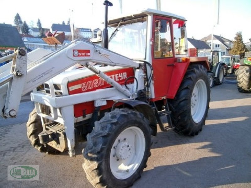 Steyr 8080 A, Frontlader Traktor - technikboerse.com