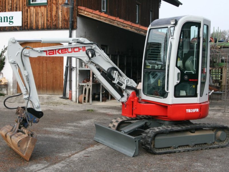 Takeuchi Takeuchi TB 28 FR Minibagger Bagger mit Werkzeug Minibagger ...