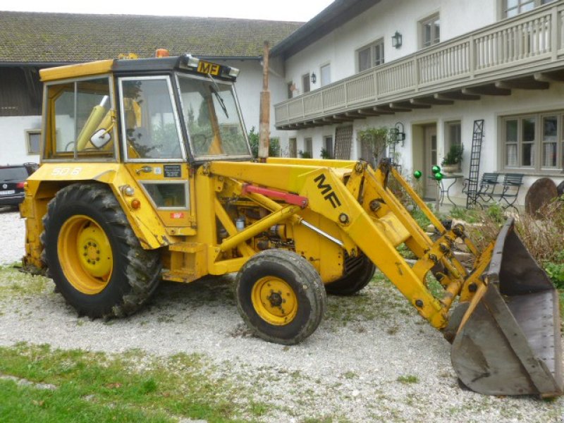 Massey Ferguson MF50B Baggerlader - technikboerse.com