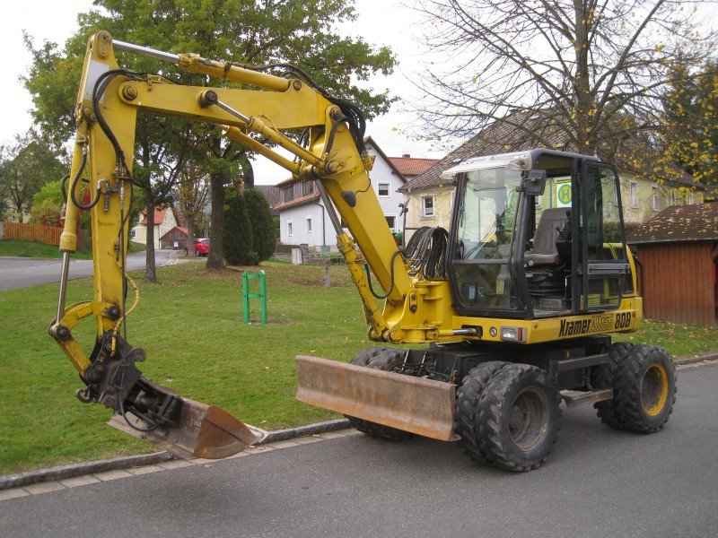 Kramer 808 Allrad 8800KG Schnellwechsler 4xLöffel Verstellausleger ...