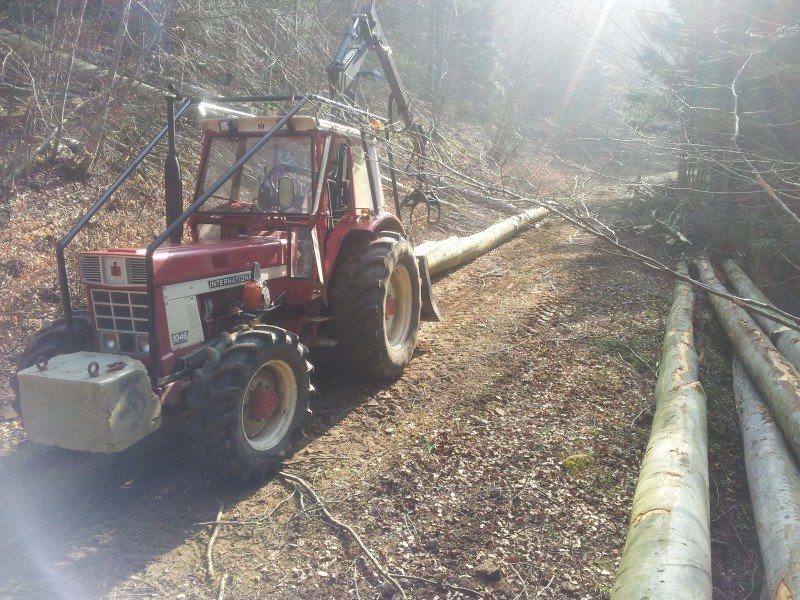 Case IH 1046 AS Forstschlepper - technikboerse.com
